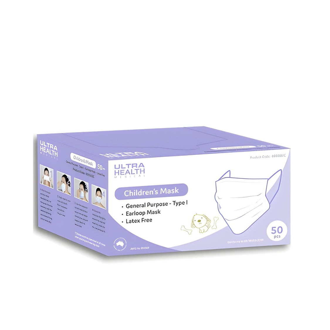 Ultra Health Level 2 Surgical Face Masks Pack of 50 – IV Solution Store