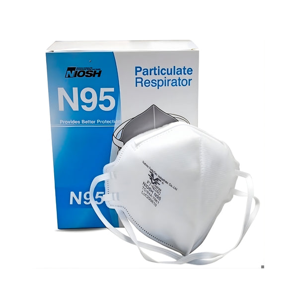 Ultra Health N95 Flat Fold Particulate Respirator Face Mask – IV ...